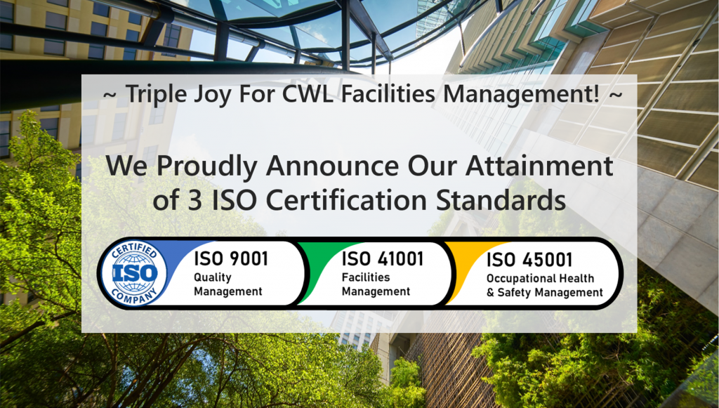 Certified to ISO Standards for Quality Management, Facilities ...
